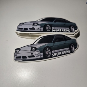 Nissan S13 Project Sticker - Sakura Racing