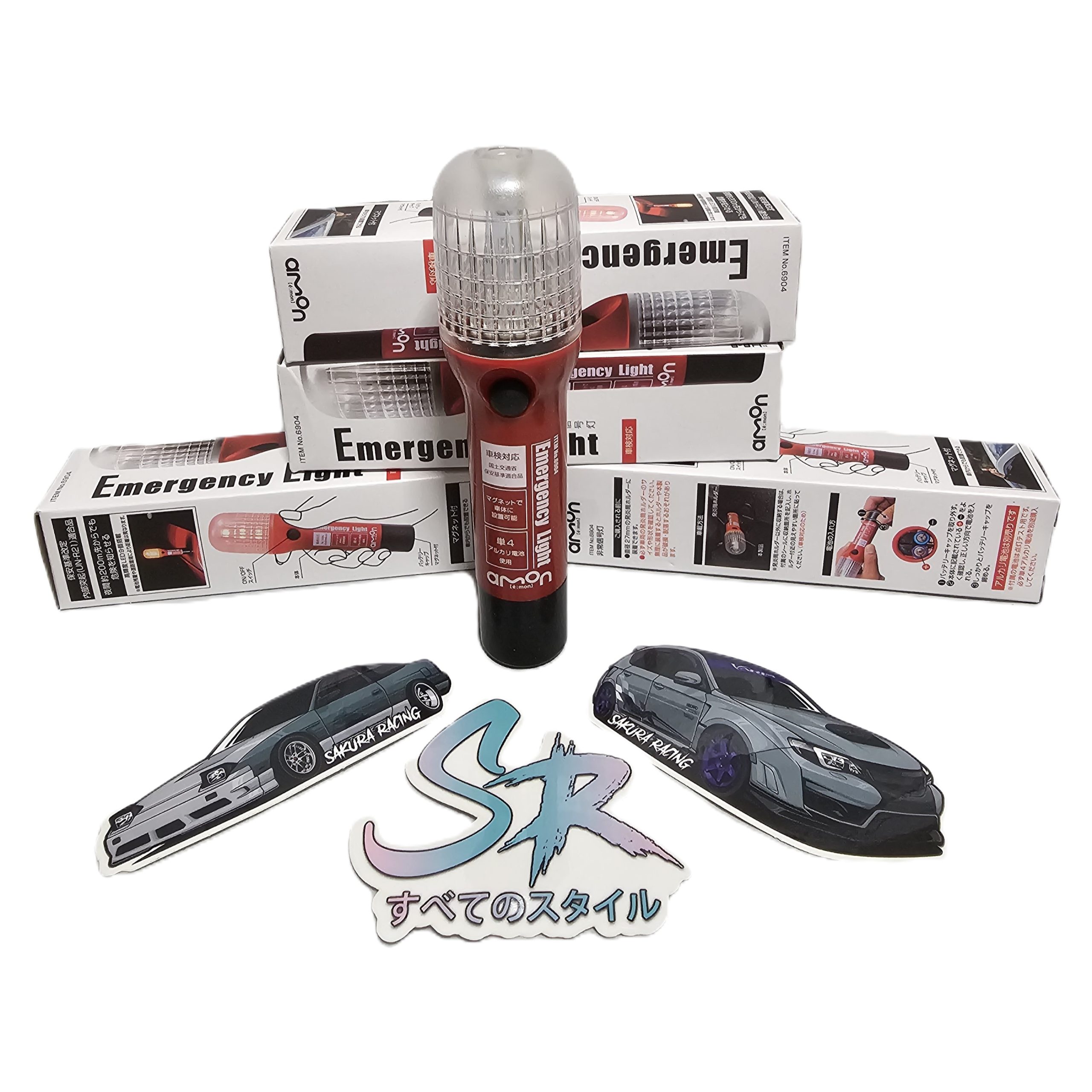 Amon JDM Emergency LED Light Flare - Sakura Racing